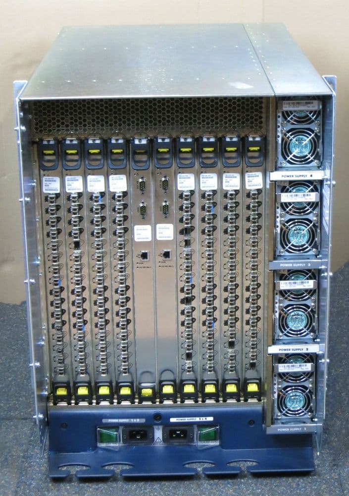 EMC Connectrix Fibre Channel Switch ED-12000B 100-619-007 2xControllers ...