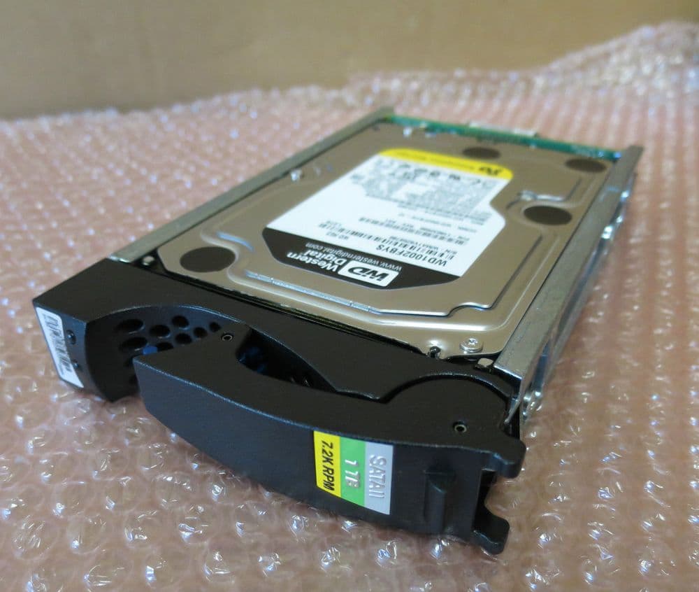 EMC CX-SA07-010 1TB SATA 7 2K 4GB FC Disk Drive HDD 3 5" 005049238 In Caddy