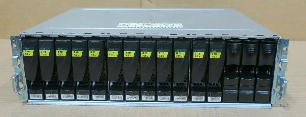 EMC DAE Disk Array Expansion KTN-STL3 12x 3TB 3 5" HDD 2x SAS ...