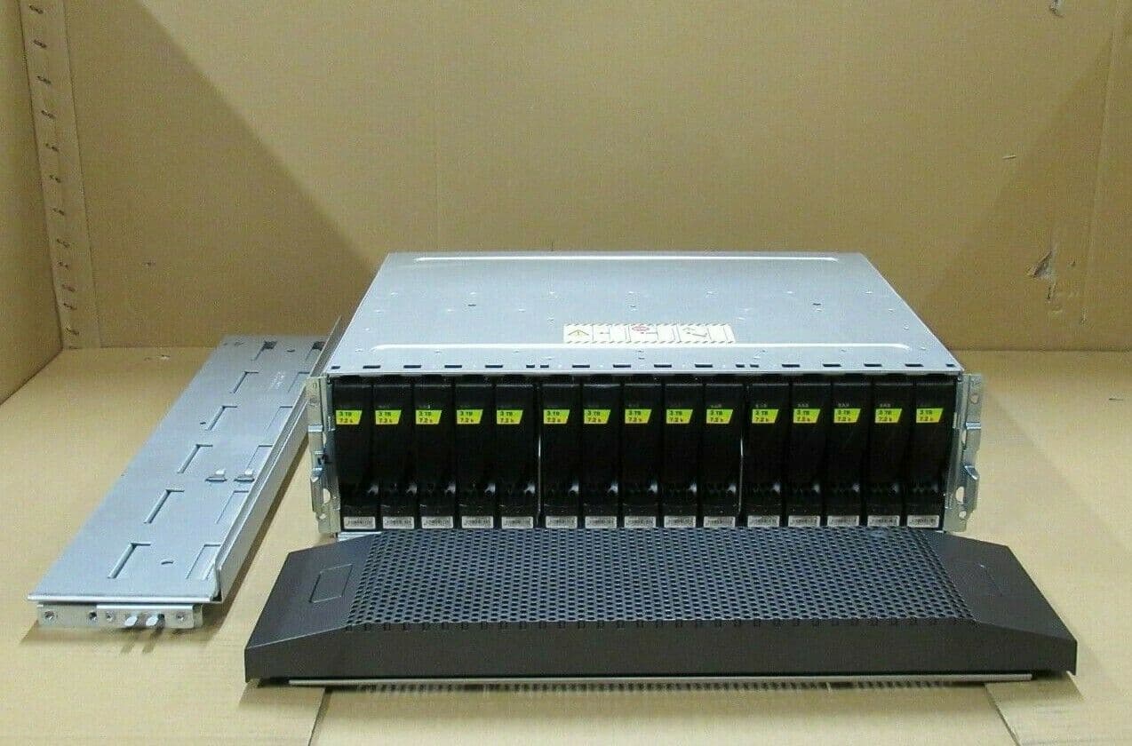 EMC DAE Disk Array Expansion KTN-STL3 15 x 3TB 3 5" HDD 2x SAS ...