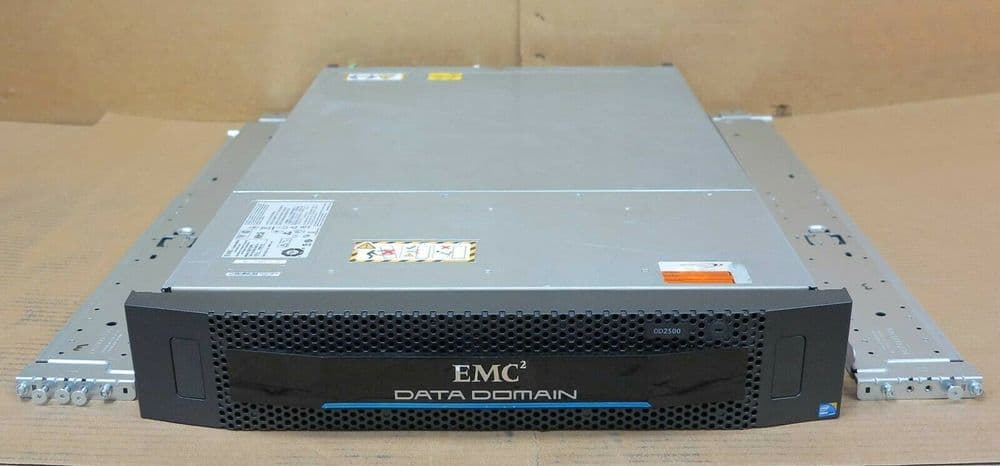 EMC Data Domain DD2500 Storage System 2 2 GHz 64GB Ram 12x 3 5" SAS ...