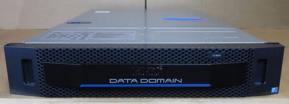 EMC Data Domain DD860 12 Bay 2x Quad Core E5540 2 53GHz 4x 1TB HDD 72GB Ram