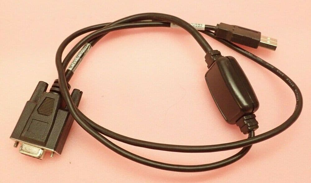 EMC IBM 40" Serial RS-232 to USB Type A Cable M12S1-M10USB3 45W6738