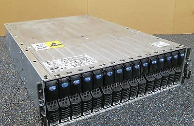 EMC KAE Storage Array 005048494 15x 300GB 10k HDD 2x Controllers 2x PSU ...