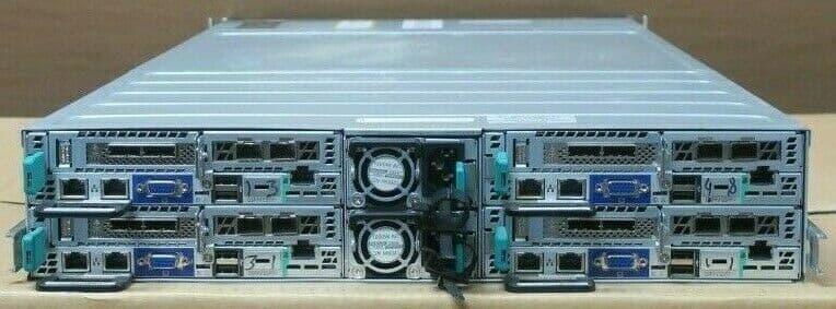 EMC PHBOP ECS U300 4-Node 16-Bay 4x S2600JF 2x E5-2603 256GB Ram Server ...