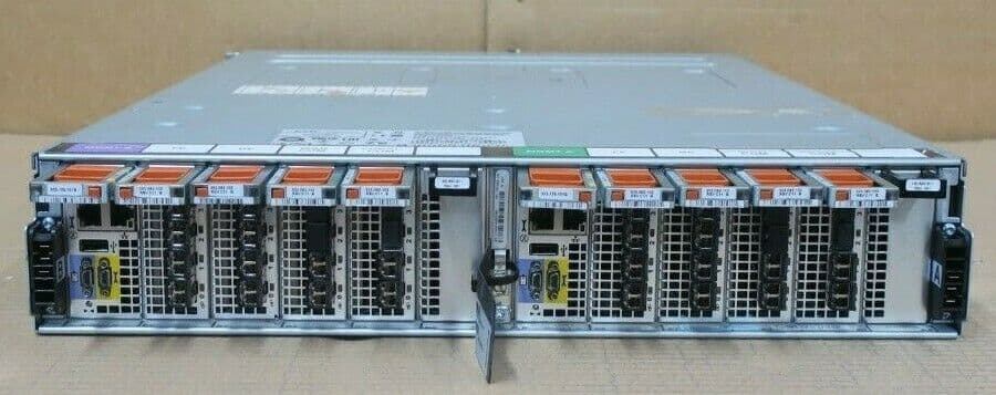 EMC TRPE VS2-RACK Storage Processor Unit 2x Management I/O 8x SLIC12 2x ...