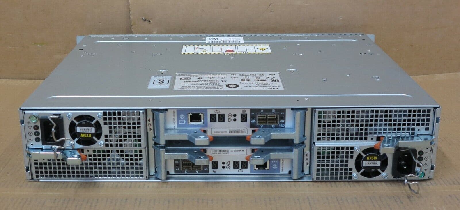 EMC Unity TAE 25-Bay Storage Array 2x SAS Controller 2x PSU