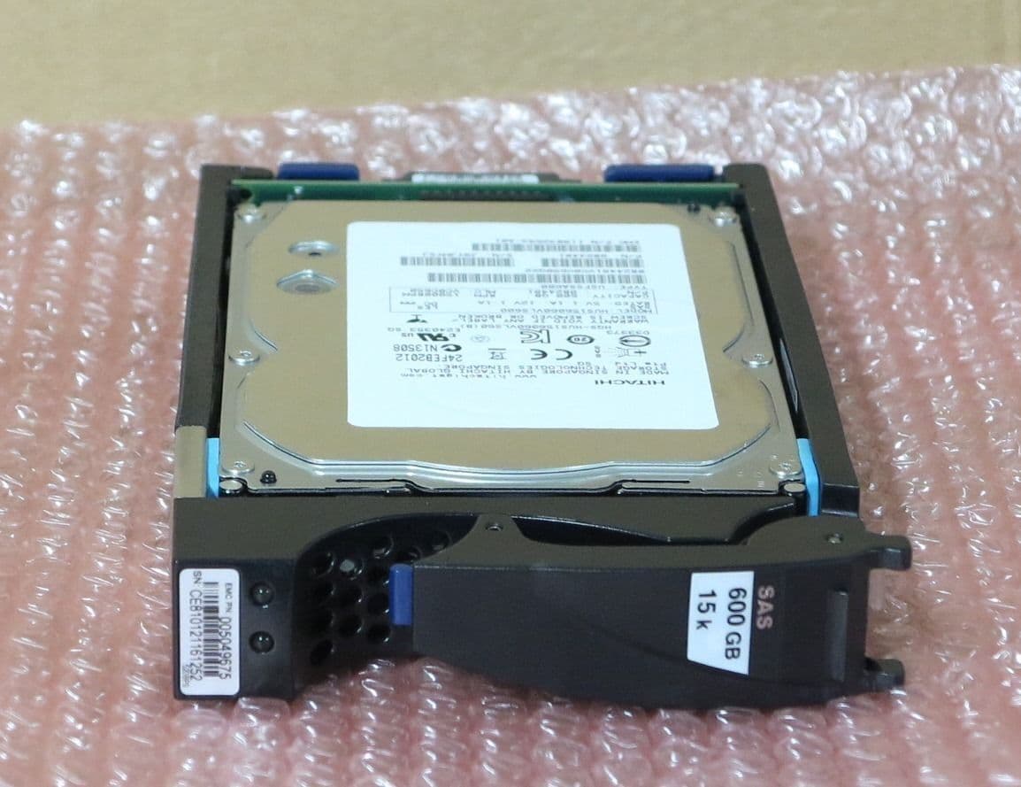 EMC V3-VS15-600 600GB 15K SAS HDD VNX5100 5300 VNXe3300 005049675 005 ...