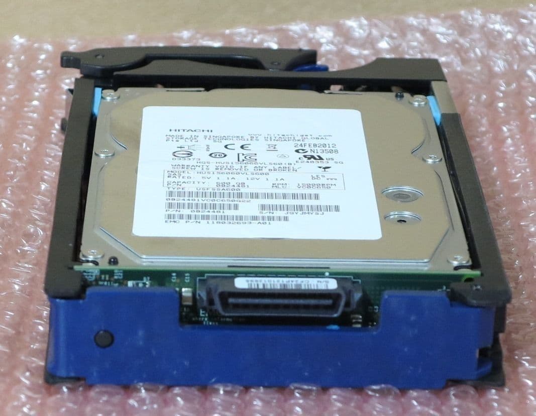 EMC V3-VS15-600 600GB 15K SAS HDD VNX5100 5300 VNXe3300 005049675 005 ...