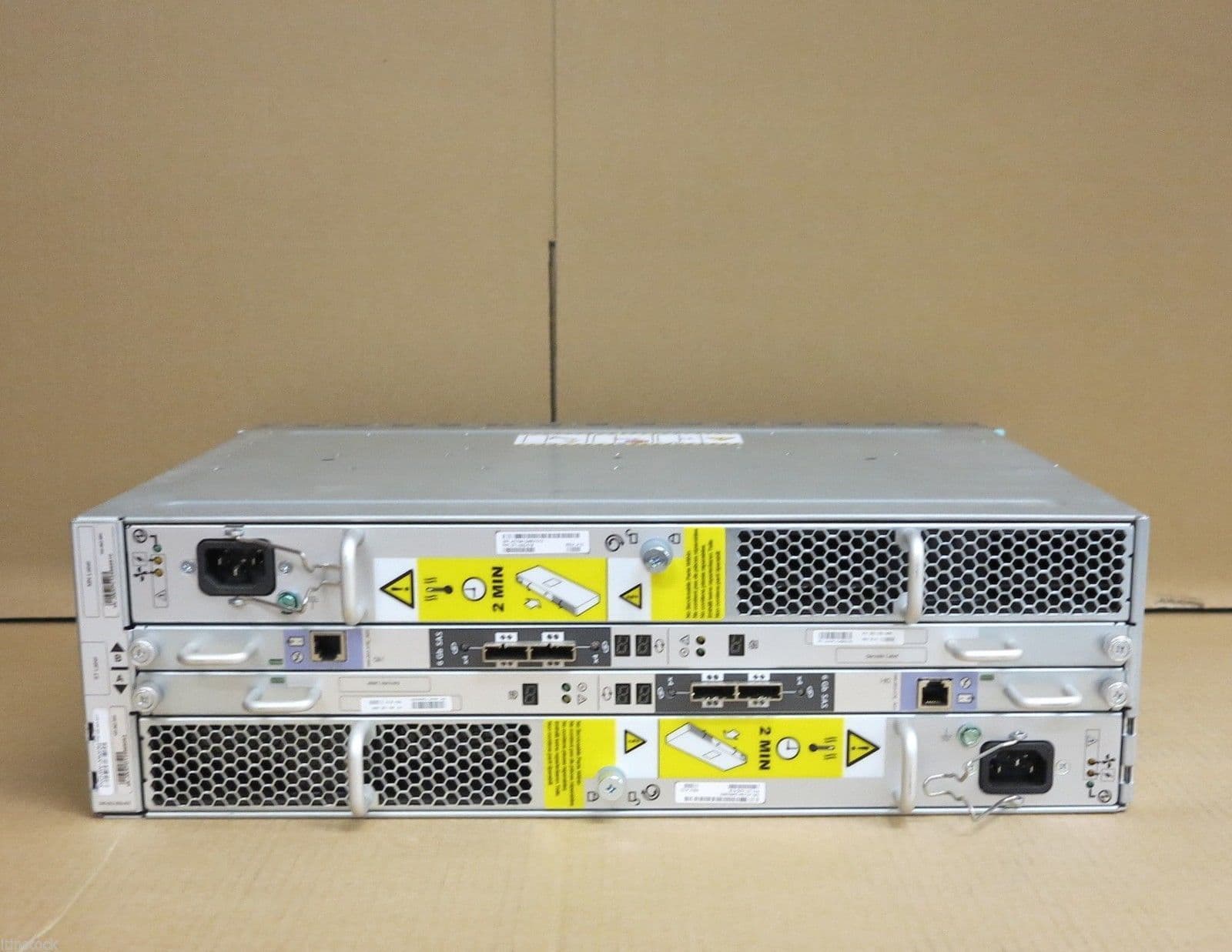 EMC VNX DAE 15X KTN-STL3 15 Bay Disk Expansion Array 15 x 600GB 2 x ...