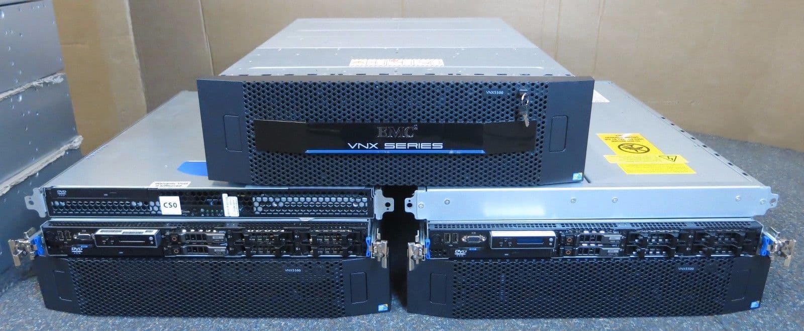 EMC VNX5500 Unified Storage System - Full System with Flare OS and 90TB Storage