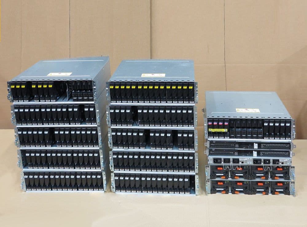 EMC VNX5700 2 Controllers 11 Shelves 114 8Tb Complete Network Storage ...