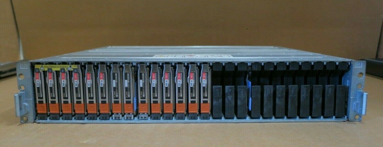 EMC VNXe3200 25x 2 5" Bays Dual Controller Array 11x 600GB 3x 200GB 900 ...