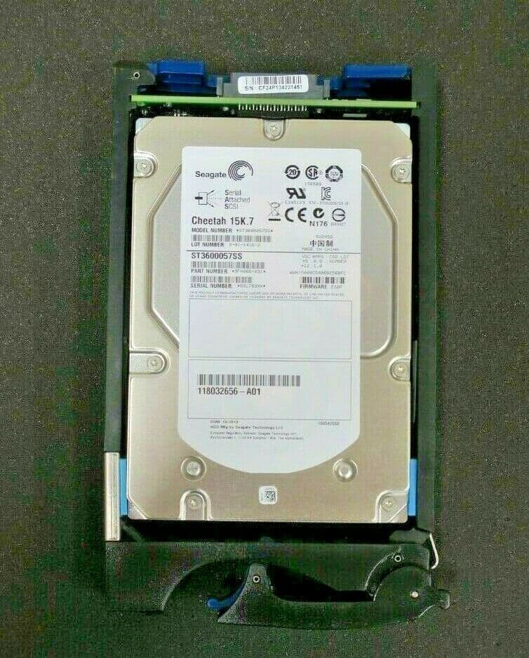 EMC VX-VS15-600 600GB 15K SAS Drive VNX5100 5300 VNXe3300 005049274 005 ...