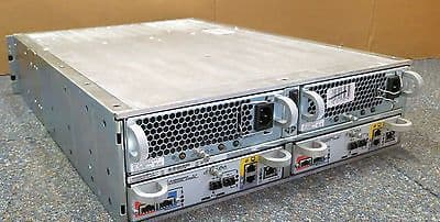 EMC X2E Storage Array 005048494 15x 73GB HDD 2x Controllers 2x PSU FC