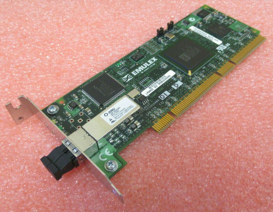 Emulex 2GB PCI-X Fiber Optic Channel HBA Card LPHH LP9802-F2 FC1020042-01H