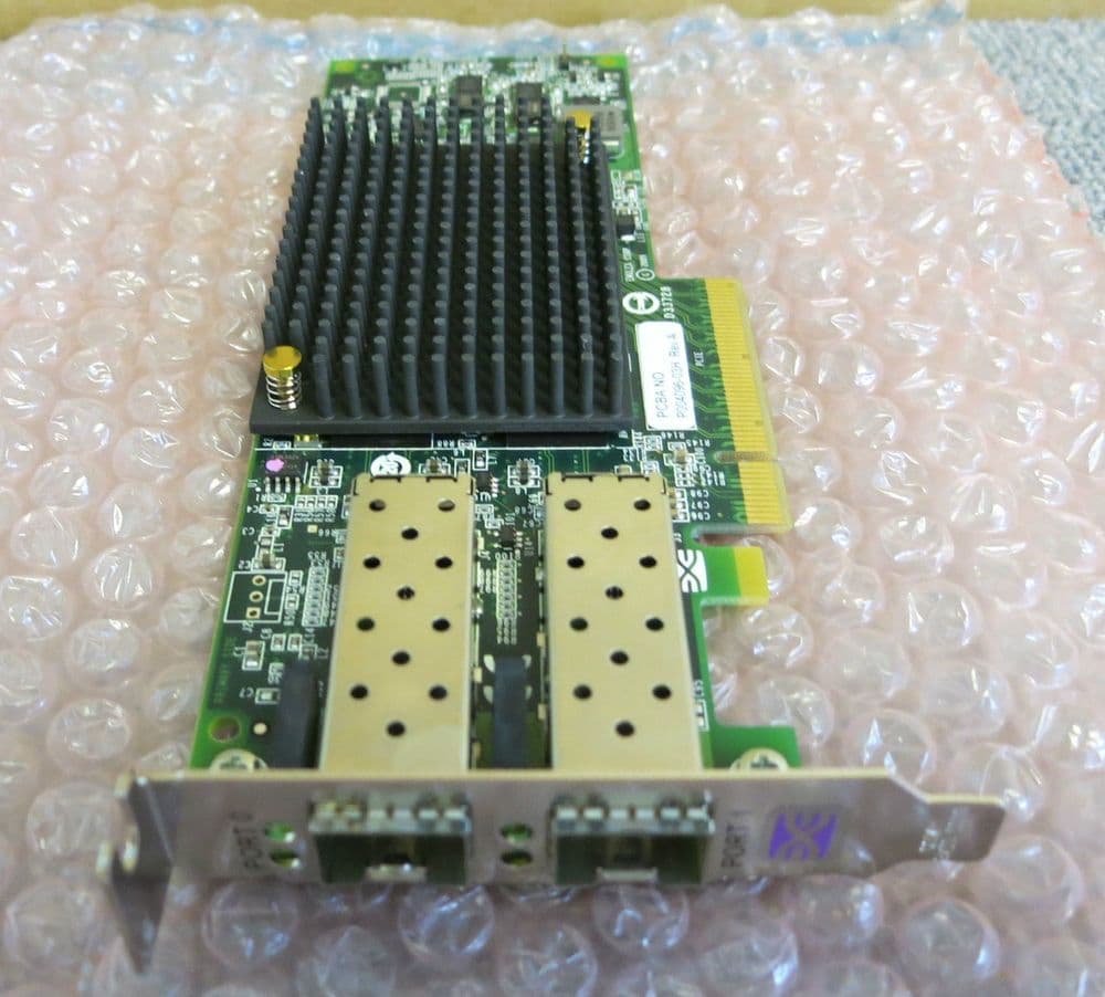 Emulex Dual Port 10GB iSCSI Adaptor CNA HBA PCI-e pn P004476-03F with ...