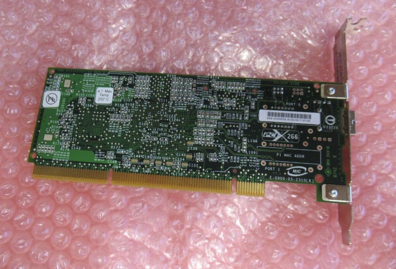 Emulex FC1120006-02B LightPulse 1-Port 4GB Fibre Channel PCI-X Host Bus ...