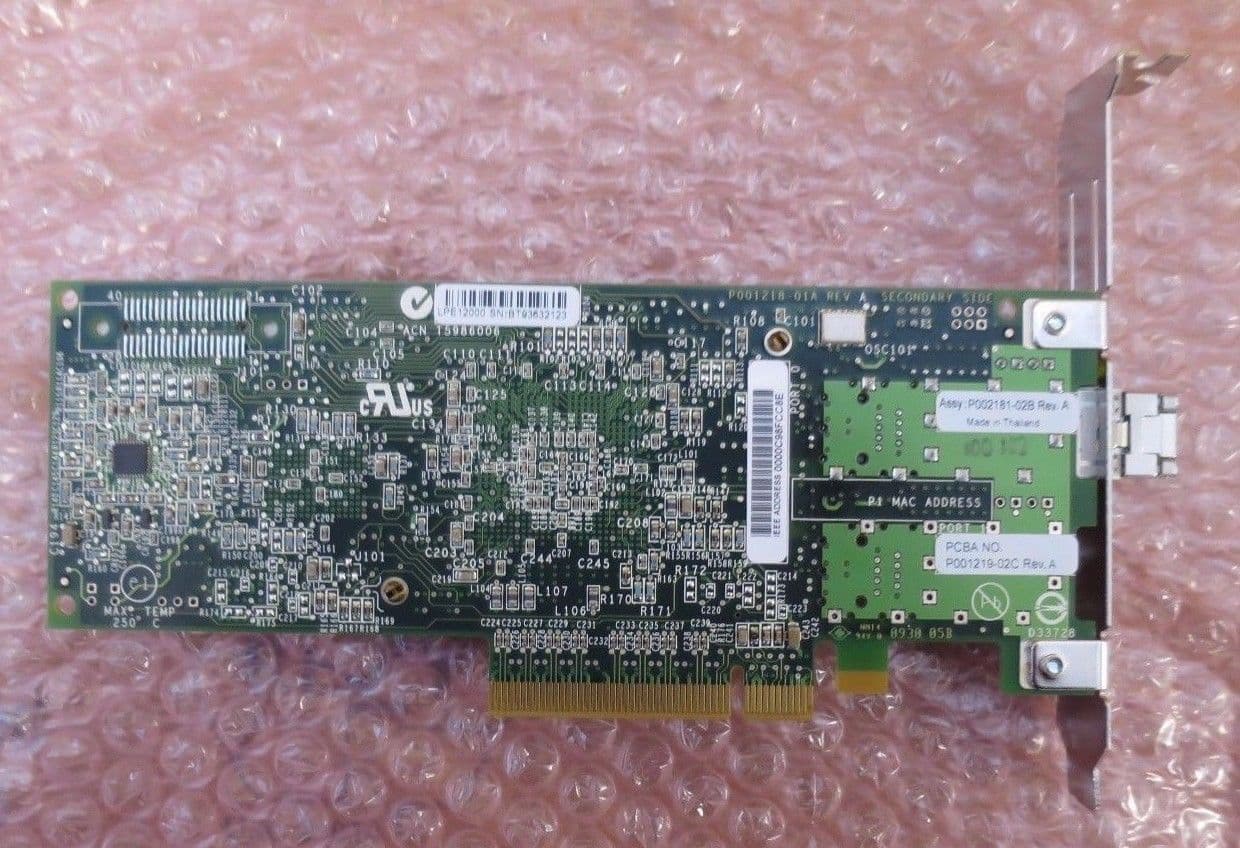 Emulex IBM LPE12000 8Gb Fibre Channel Single Port HBA Host Bus Adapter ...