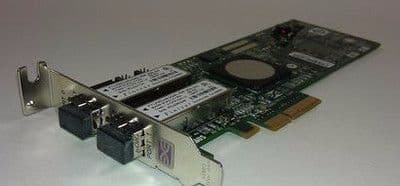 Emulex LPe11002 Dual Port 4GB FC Fibre Channel PCI-E HBA 4Gbps Card Low ...