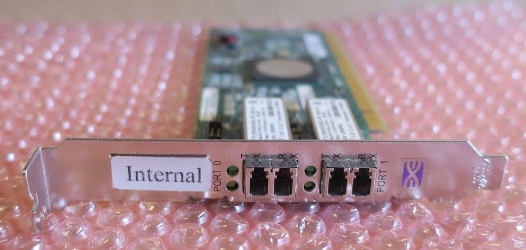 Emulex LPe11002-M4 Dual Port 4GB FC Fibre Channel PCI-E HBA 4Gb/s Card FH