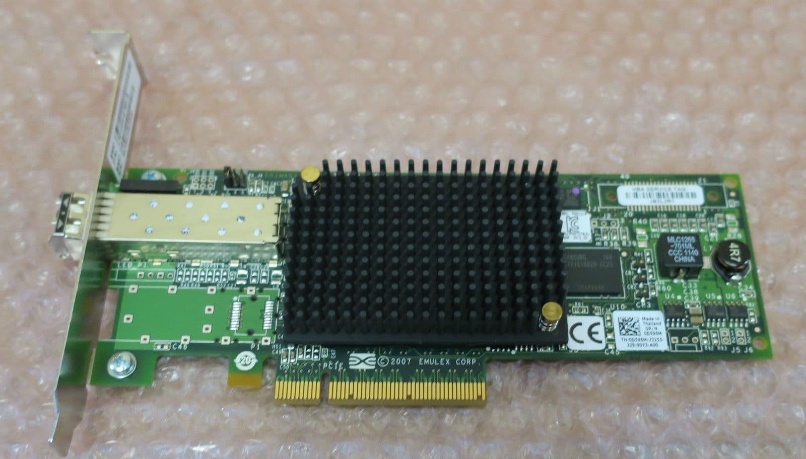 Emulex LPE12000 PCI-E 8GB Host Bus Adapter HBA Fibre Channel Card Dell ...