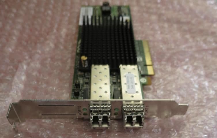 Emulex LPe12002 8Gbps PCI- e HBA Dual Port Fiber Channel Adapter FH IBM ...