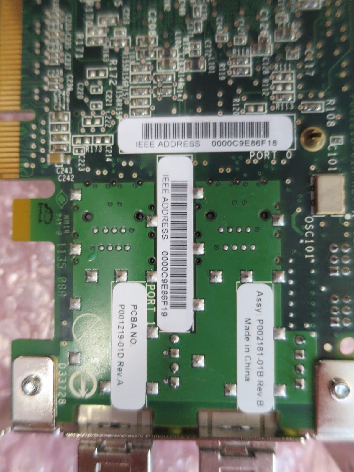 Emulex LPe12002 8Gbps PCI-e HBA Dual Port Fiber Channel Adapter HH IBM ...