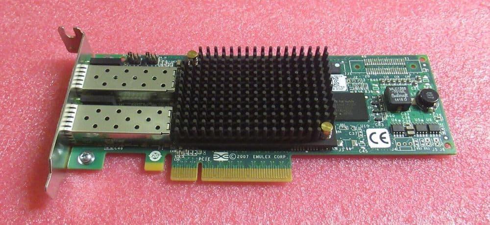 Emulex LPE12002 P002181-01B 8GB Dual Port Fibre Channel PCIe Host Bus ...