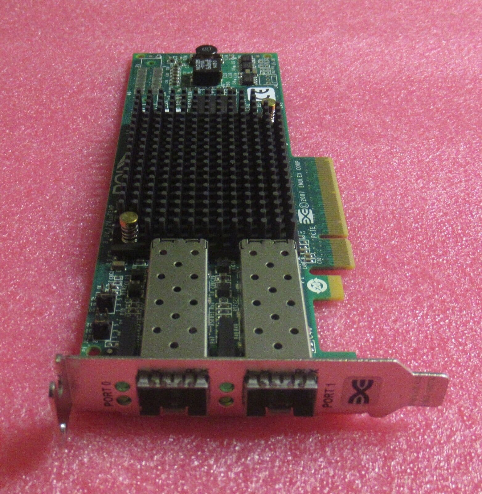 Emulex LPE12002 P002181-01B 8GB Dual Port Fibre Channel PCIe Host Bus ...