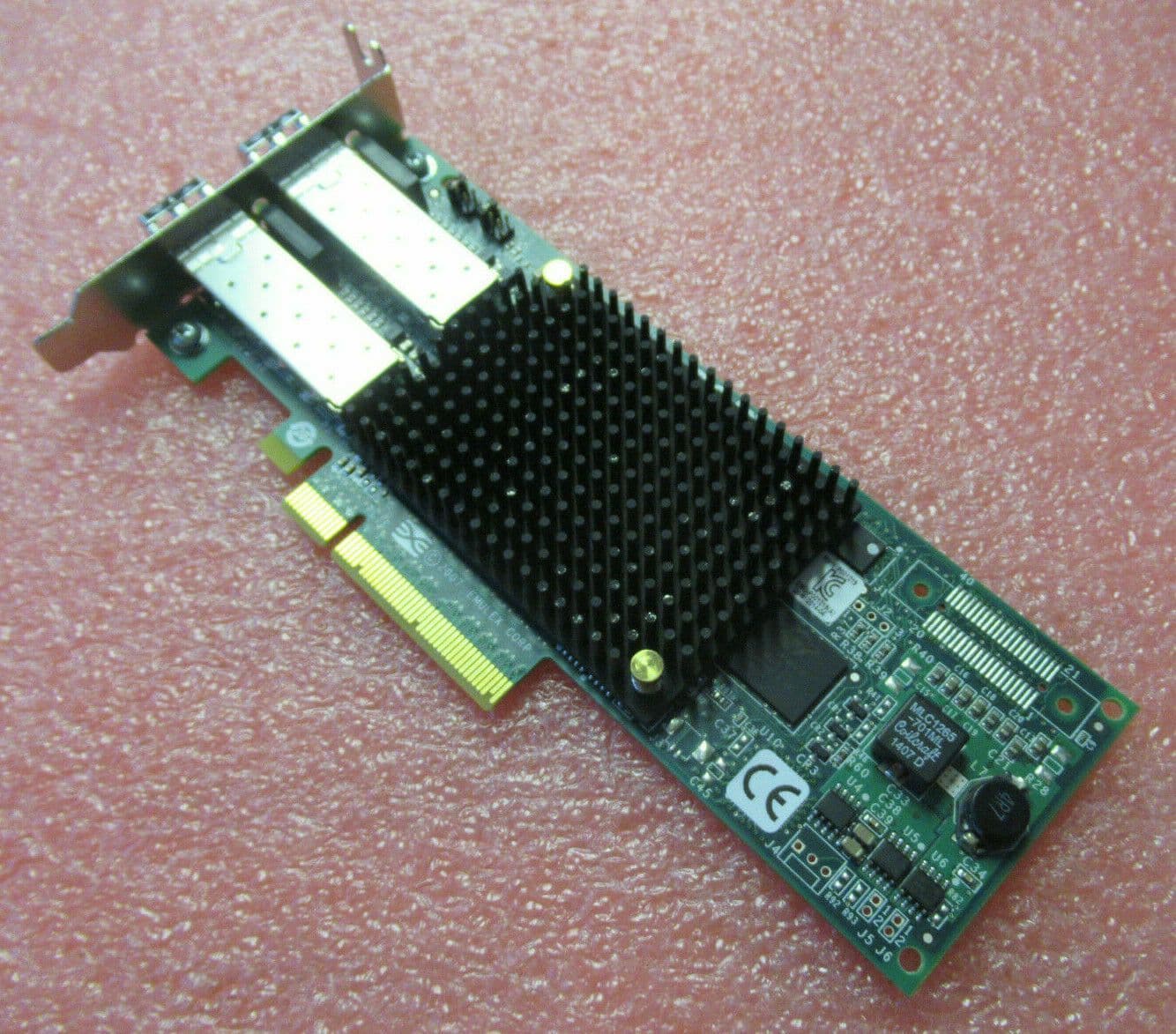 Emulex Lpe12002 Pci E 2 0 X8 Dual Port 8gbs Fc Hba Card Half Height 2x 8gb Sfp