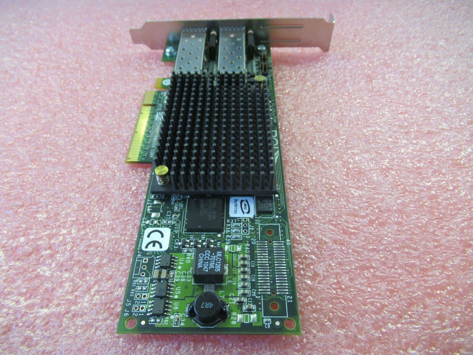 Emulex LPE12002 PCI-E Dual Port 8Gb/s Fibre Channel Host Bus Adapter Card