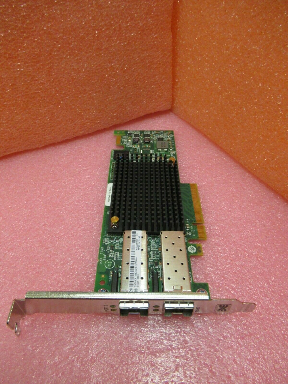 Emulex LPE16002 Dual Port 16GB 16GB/s HBA Adapter with Full Half Height ...