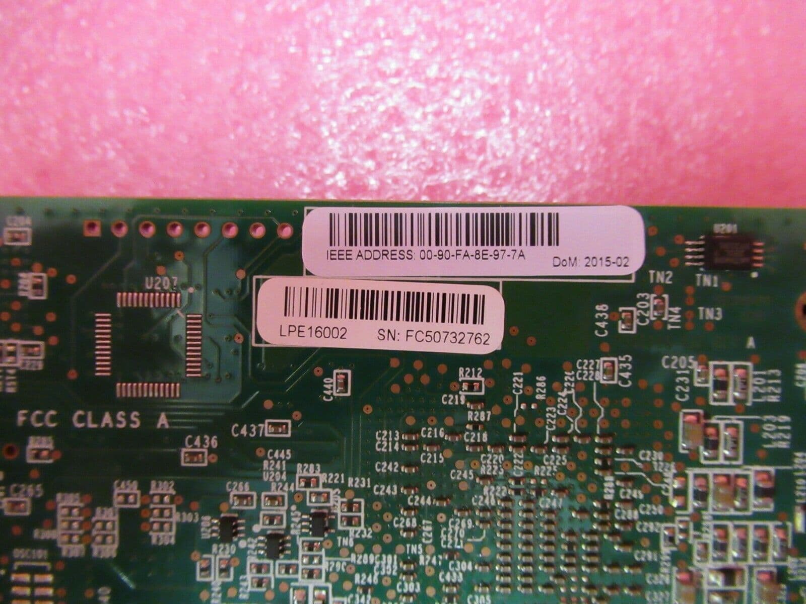 Emulex LPE16002 Dual Port 16GB 16GB/s HBA Adapter with Full Half Height ...