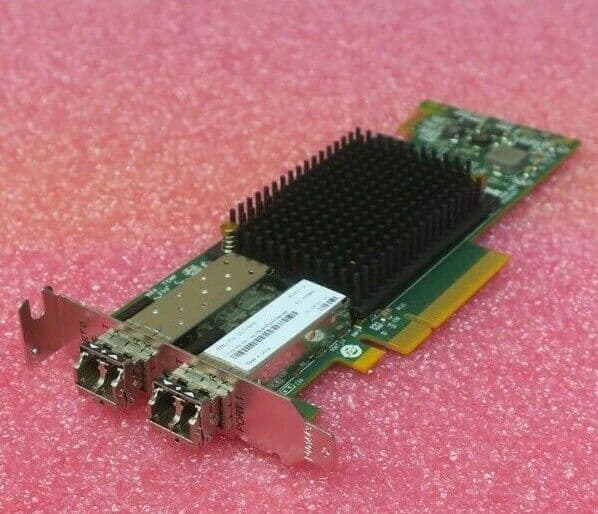 Emulex Lpe16002 Dual Port 16gbs Sfp Fc Network Adapter 00jy849 2x Sfp