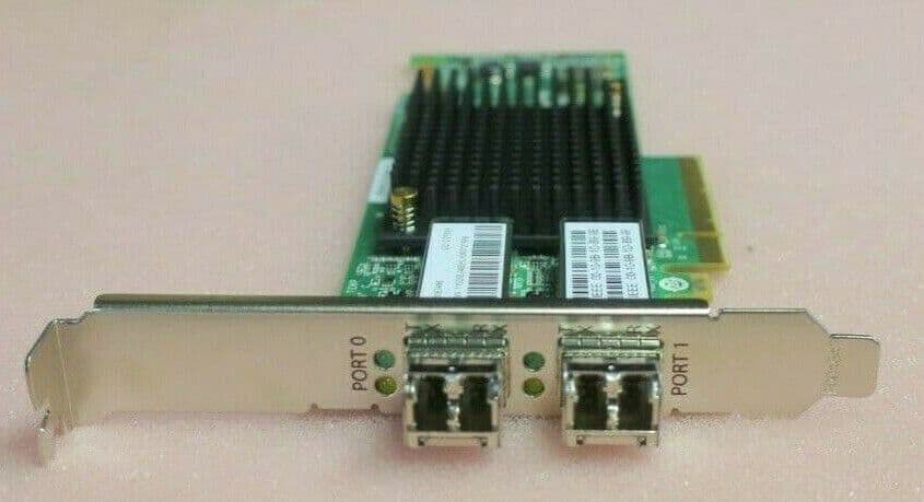 Emulex LPE16002 Dual Port 16Gb SFP FC Adapter 00JY849 2x SFP s