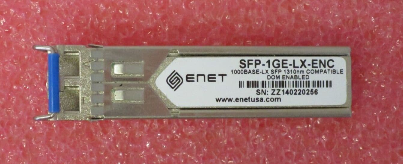 ENET Networks SFP-1GE-LX-ENC 1000BASE-LX/LH MMF SMF Duplex LC SFP ...