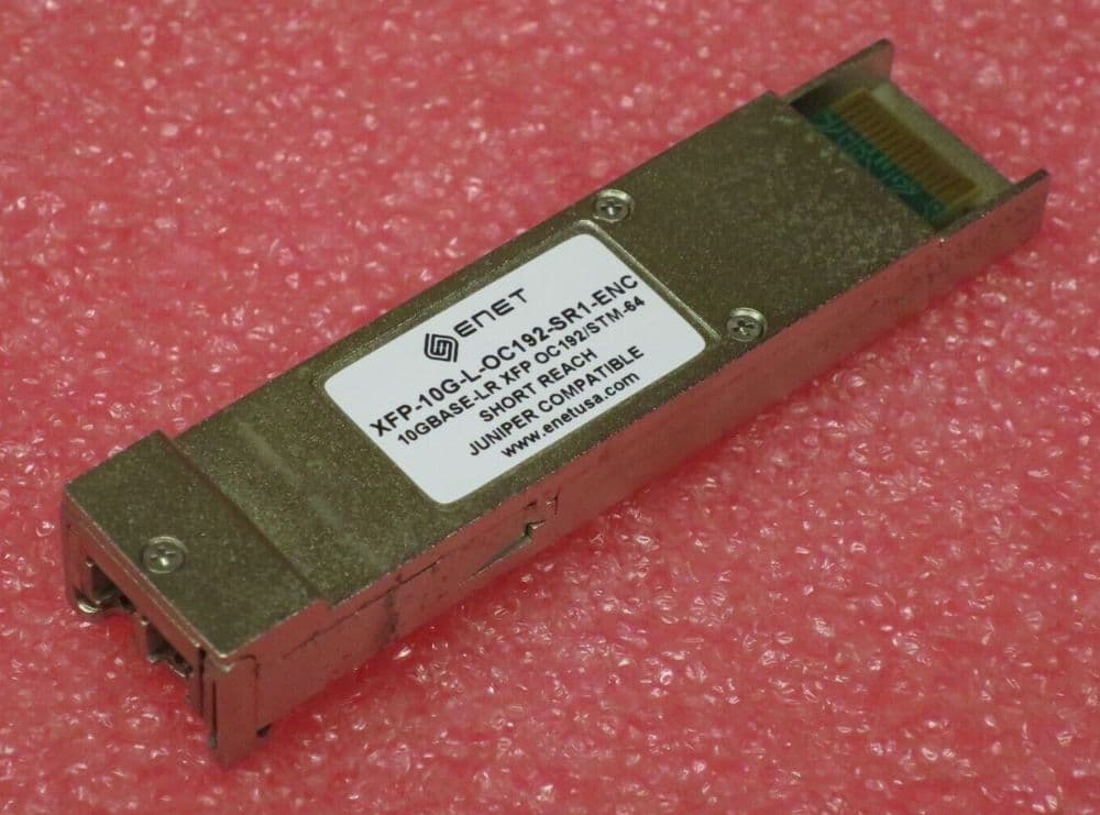 ENET XFP-10G-L-OC192-SR1-ENC 10GBASE-LR LR 1310nm SMF XFP Transceiver ...