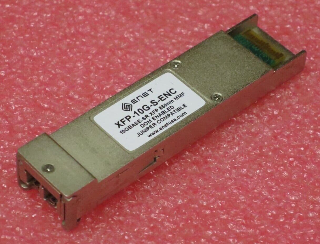 ENET XFP-10G-S-ENC 10GBASE-SR 850nm MMF DOM Duplex LC XFP Transceiver ...