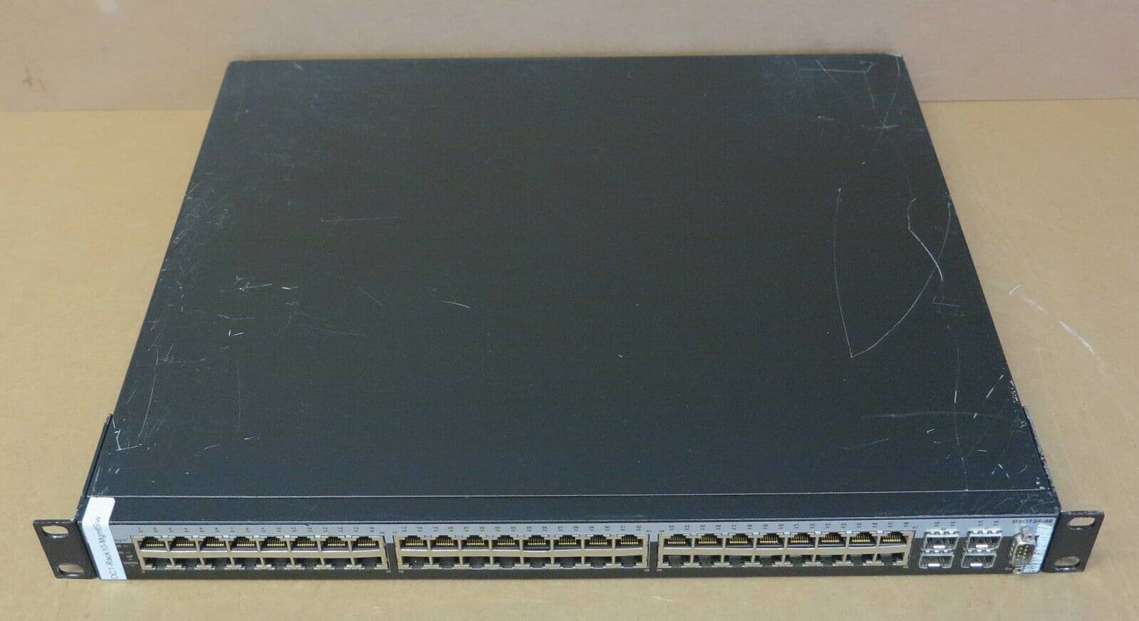 Enterasys SecureStack C3 48 Port B3G124-48 1GbE Managed Gigabit 1U Switch