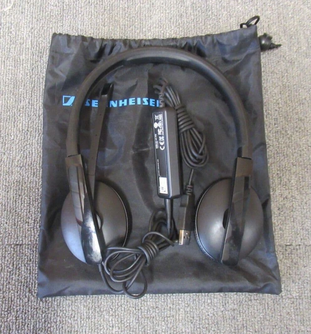 EPOS Sennheiser SC165 USB Over-The-Head Wired Stereo Binaural Duo Headset