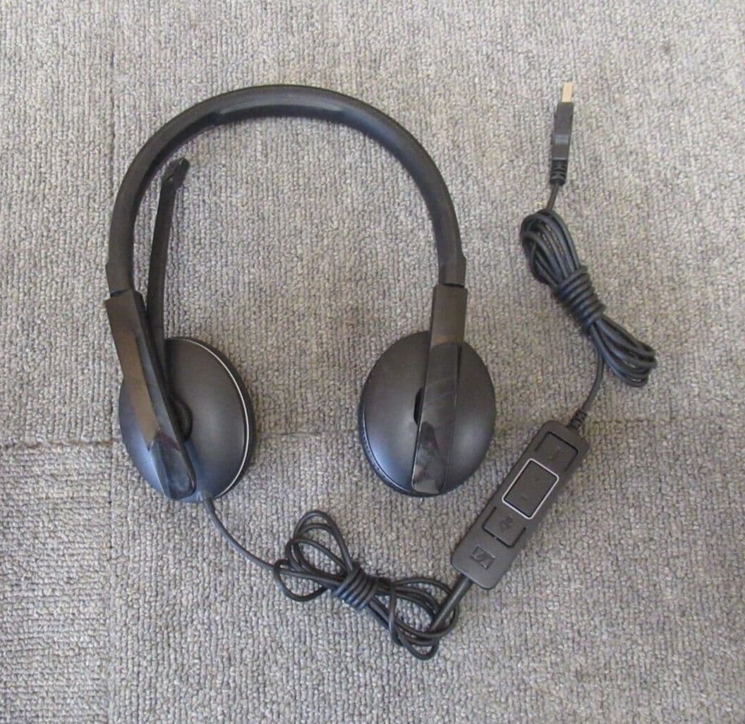 EPOS Sennheiser SC165 USB Over-The-Head Wired Stereo Binaural Duo Headset