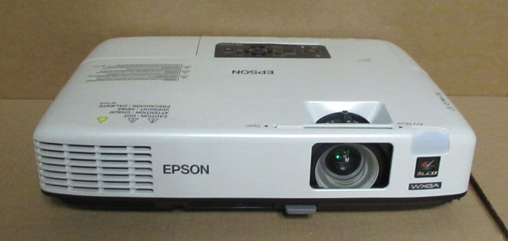 Epson EB-1730W 3LCD High Brightness Portable Projector 720p 1280 x 800 ...