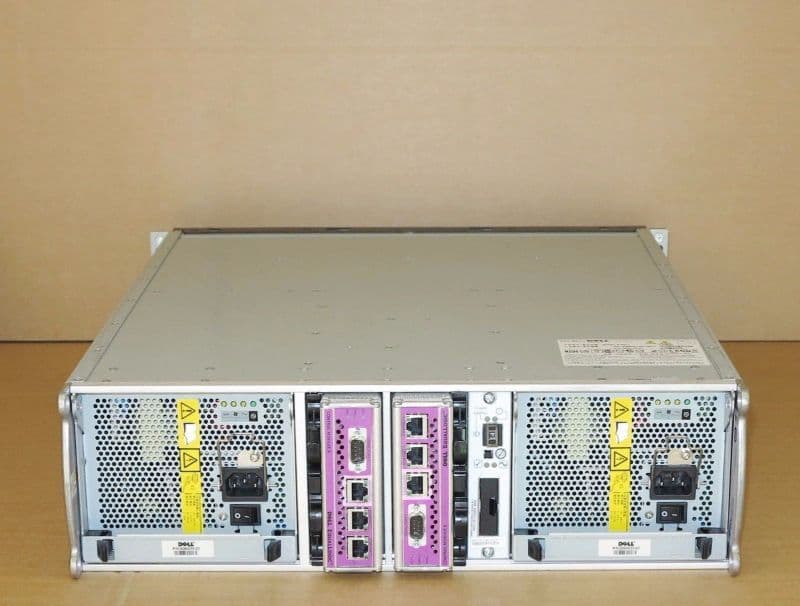 EqualLogic PS4000E 48TB Virtualized iSCSI SAN Storage Array 16x 3TB SAS NEW