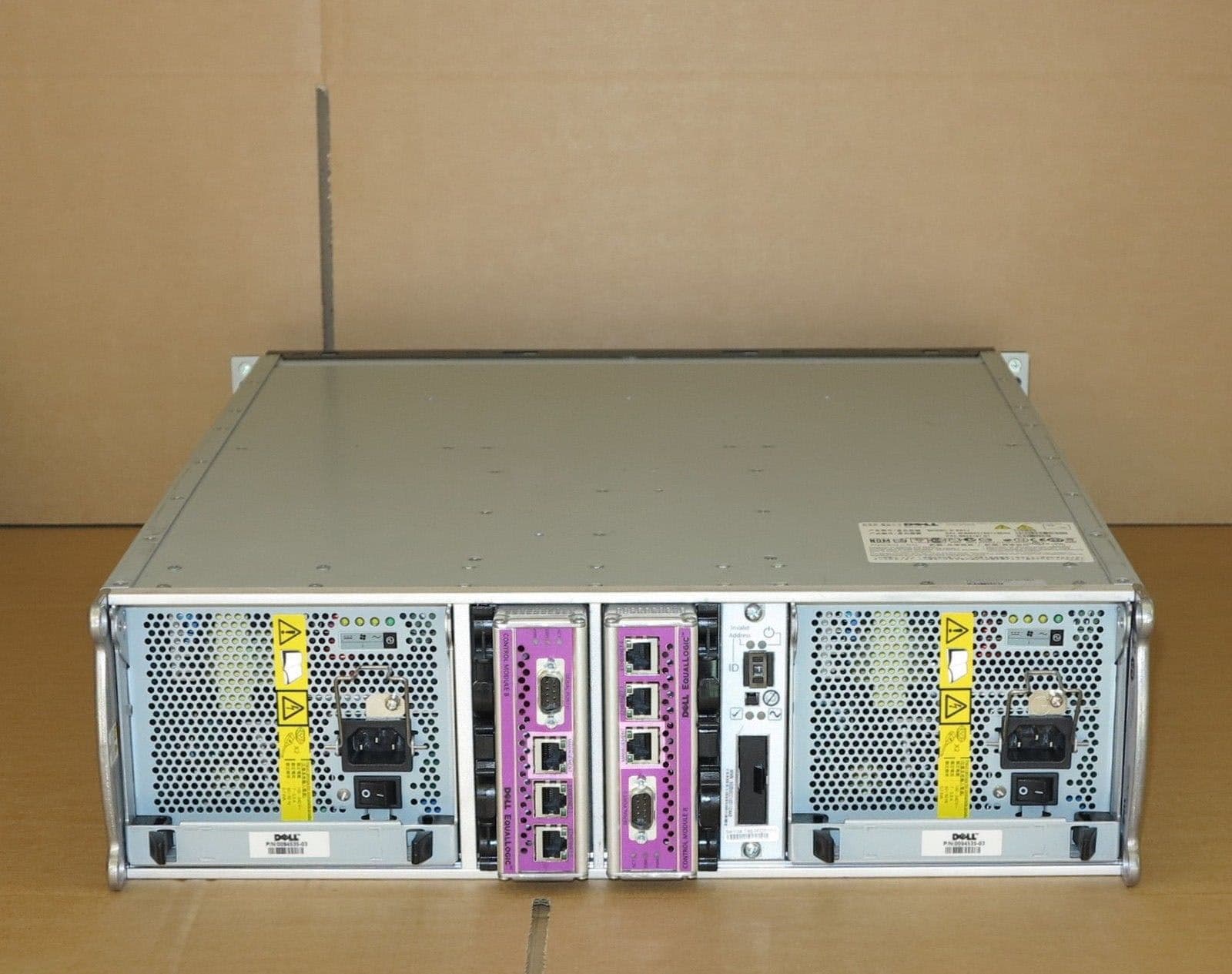EqualLogic PS4000E Virtualized iSCSI SAN Storage Array 2 Controllers 32TB