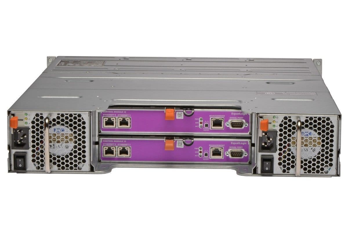 EqualLogic PS4100X 2U 12 x 2TB SAS 3 5" iSCSI SAN Storage Array 24TB
