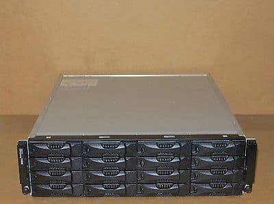 EqualLogic PS6000XV Virtualized iSCSI SAN Storage Array 7 5TB 15k drives