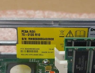 EqualLogic SAS SATA Control Module Type 8 70-0120 PS4000E PS4000X PS4000XV