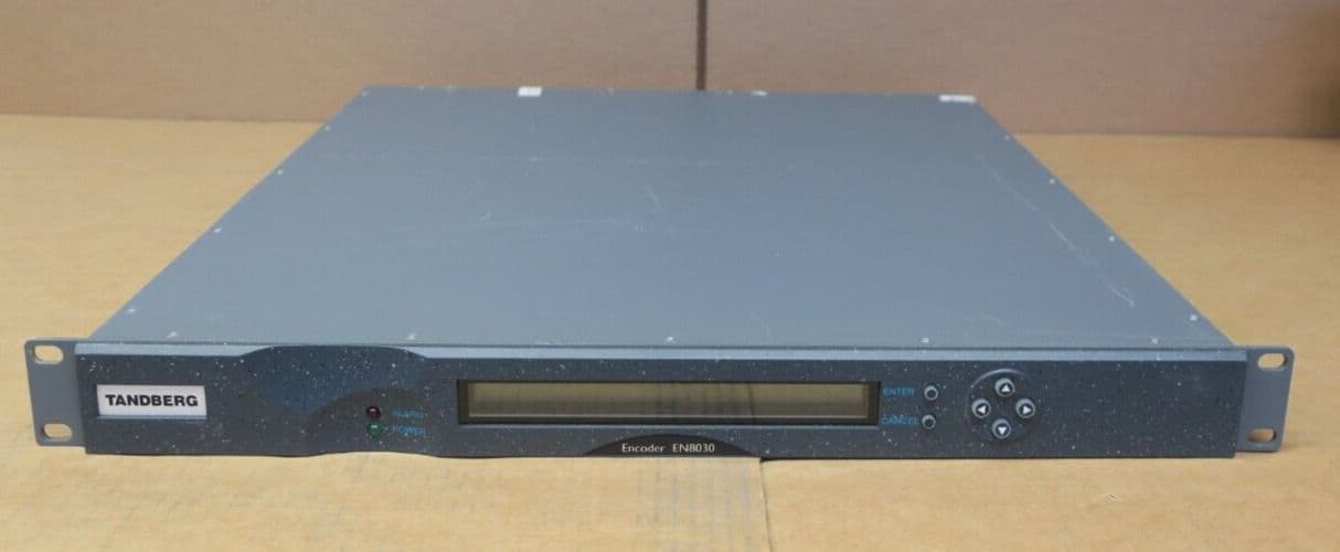 Ericsson Tandberg EN8030 EN8090 High Def Encoder EN8030/BAS/48V & H 264 ...