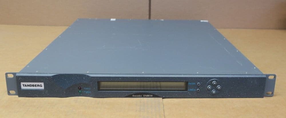 Ericsson Tandberg EN8030 EN8090 High Def Encoder EN8030/BAS/48V & H 264 ...